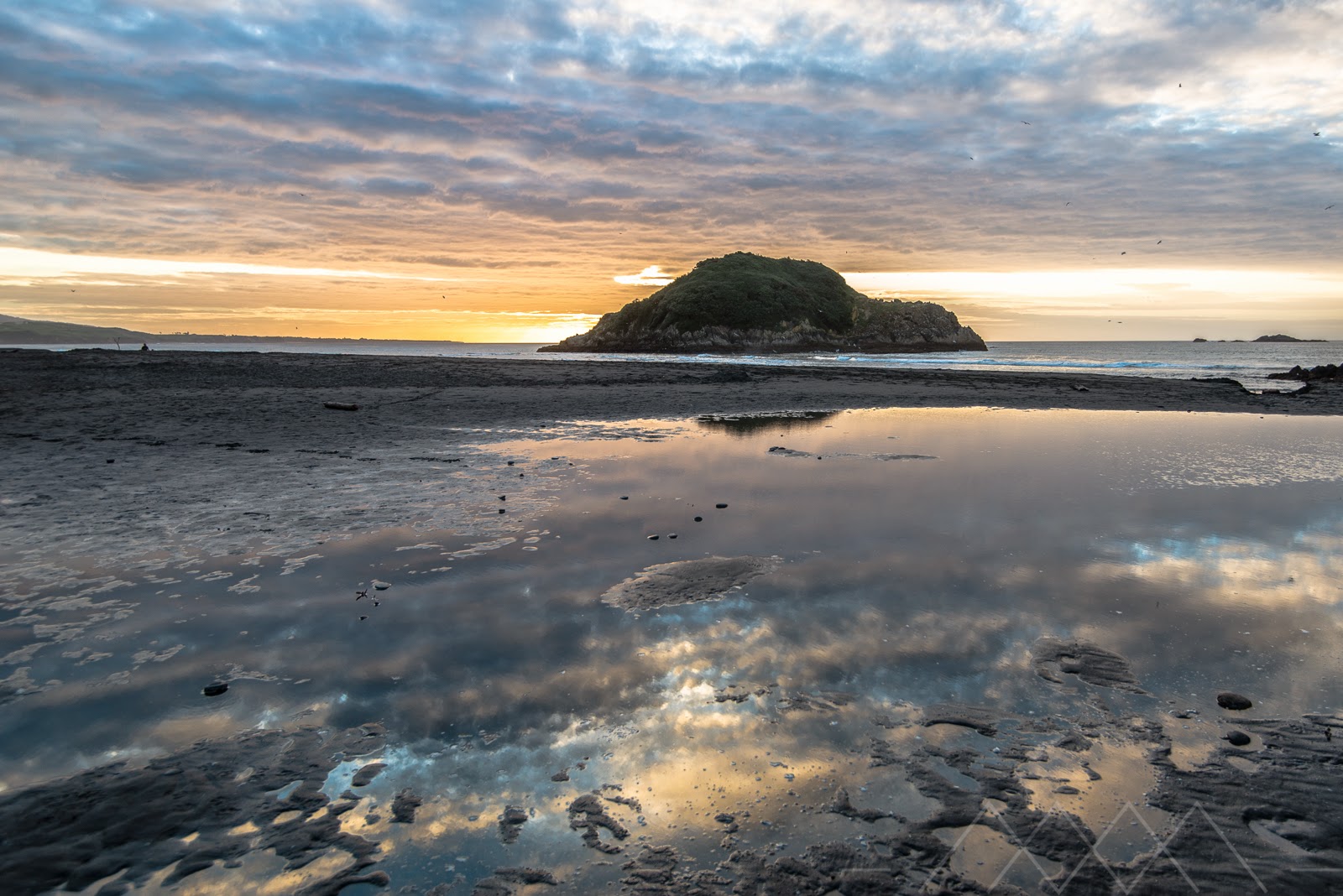 Where the light breaks free - the most stunning sunset I've ever seen ...