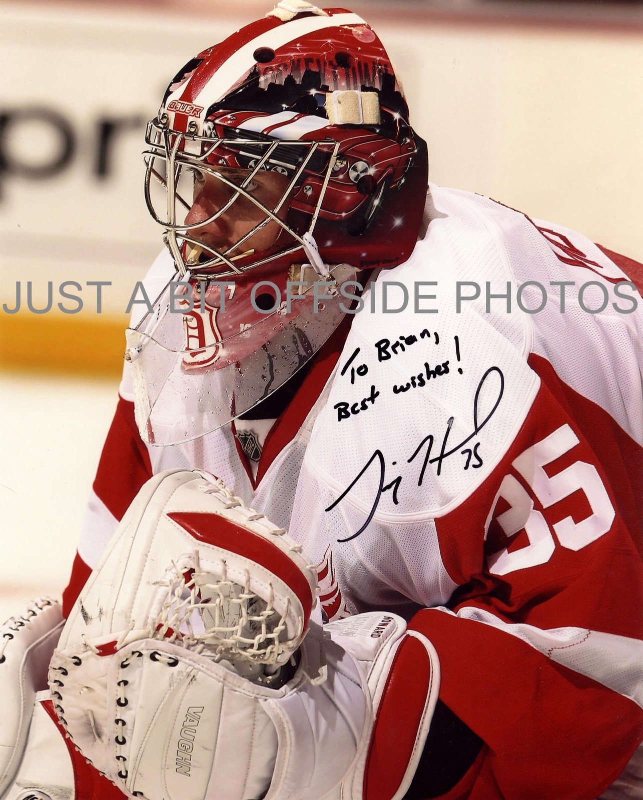 Just A Bit Offside: TTM Success! Jimmy Howard!