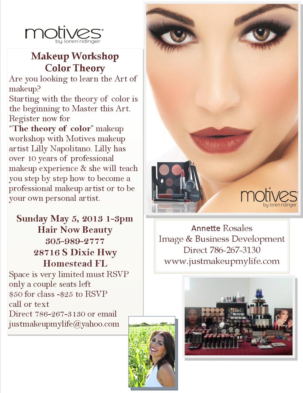 Just Makeup my life: The theory of color-Makeup workshop