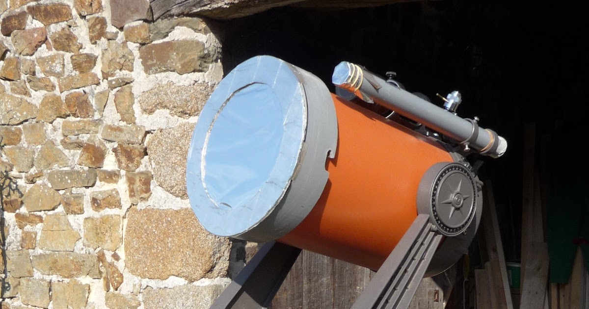 How to Make a Locking Solar Filter for a Telescope
