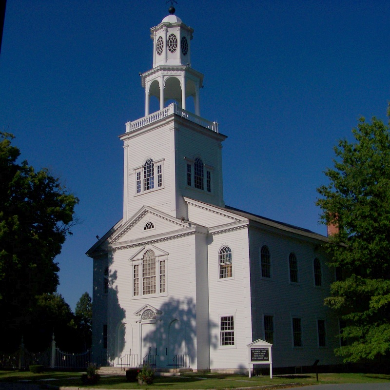 Jane Griswold Radocchia: Geometry of the Old First Church, Bennington ...