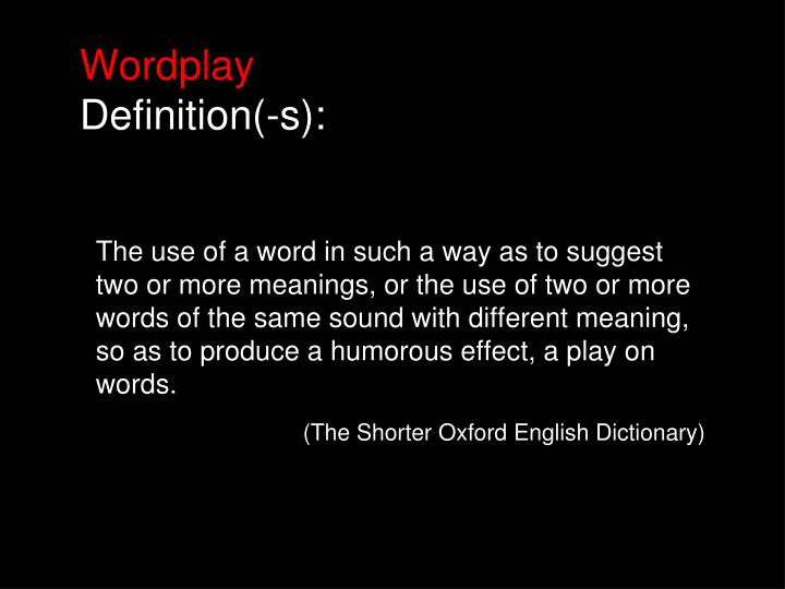 EXAMS AND ME : Wordplay