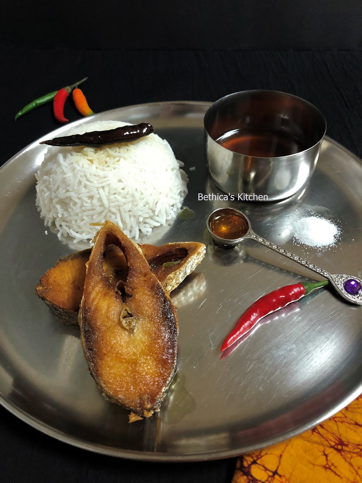 Bethica's Kitchen Flavours: Ilish Maach Bhaja (Hilsa Fish Fry - Bengali ...