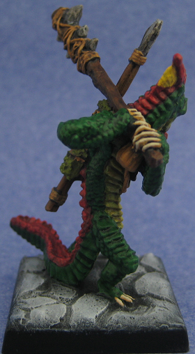 Miniature Painting: Dungeons & Dragons Lizard Folk - WOC 88284