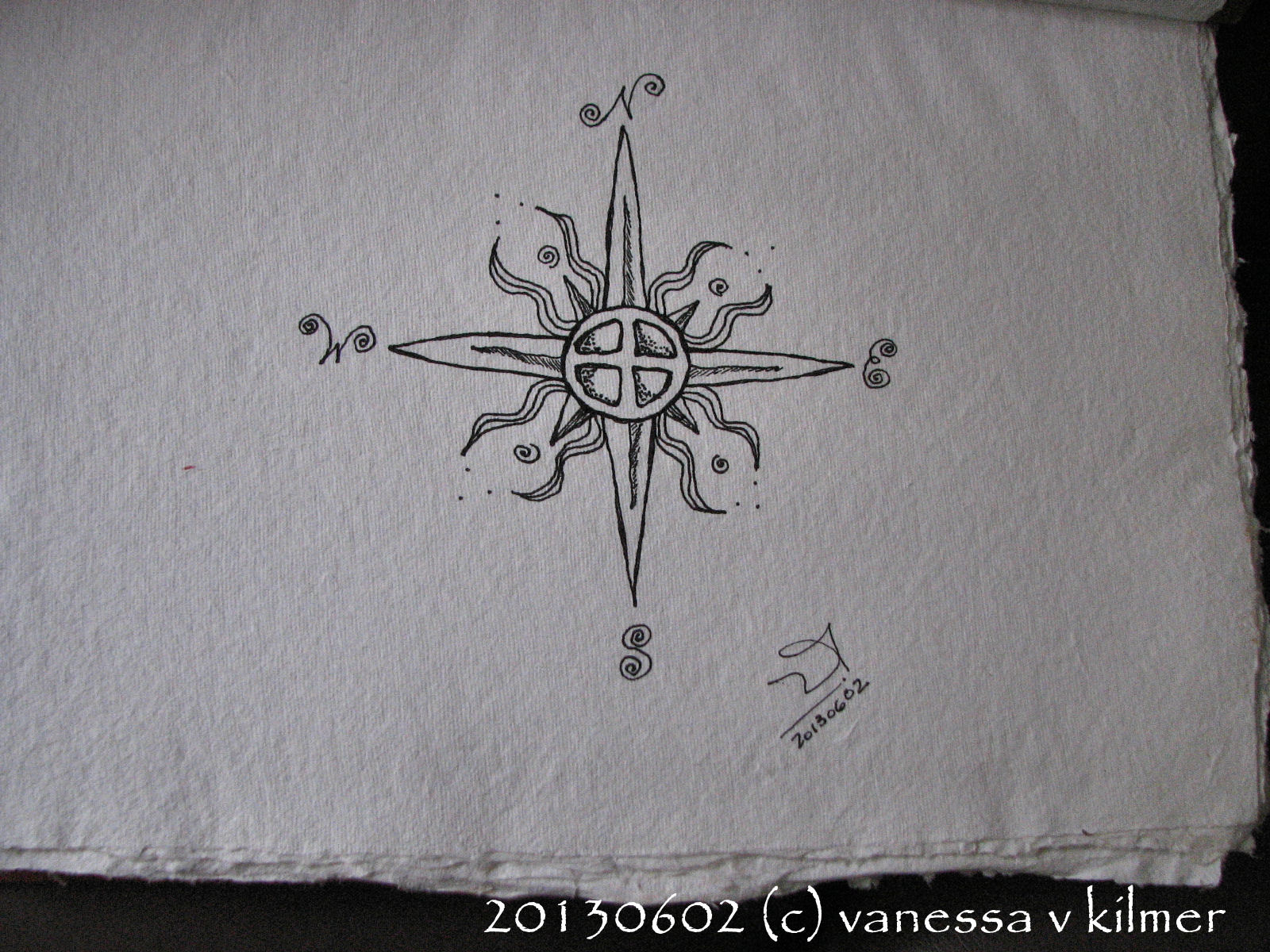 Vanessa Victoria Kilmer: Celtic Compass Rose