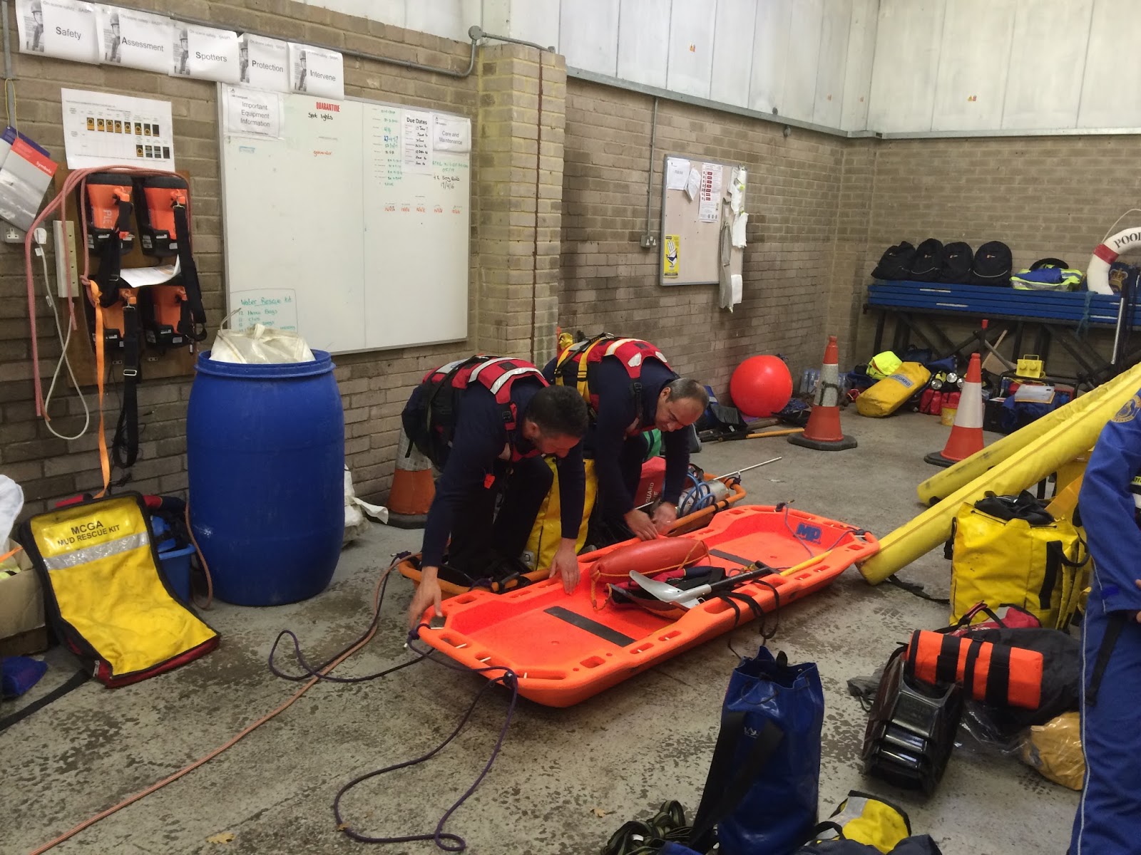 Swanage Coastguard Rescue Team : Team achieve Mud Status