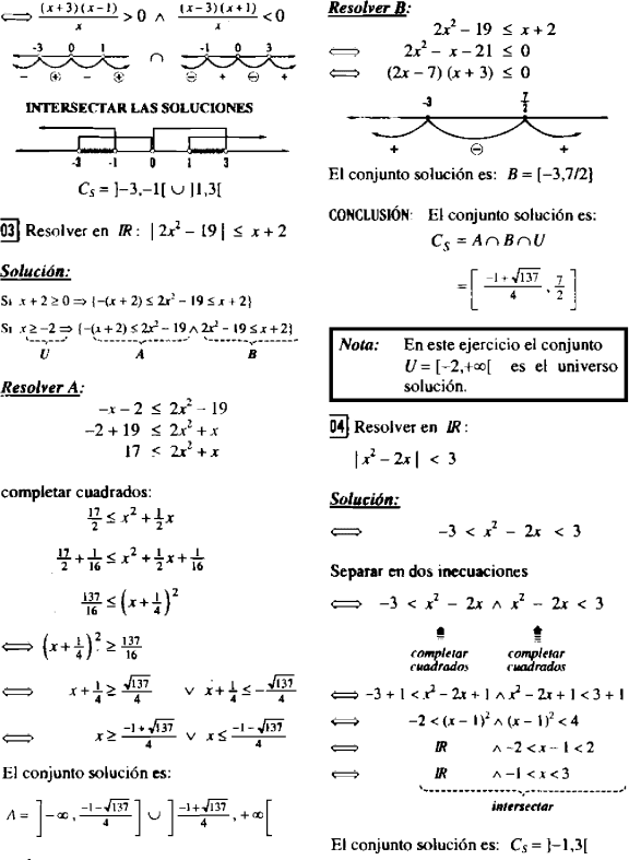 VALOR ABSOLUTO PROBLEMAS RESUELTOS UNIVERSITARIOS PDF
