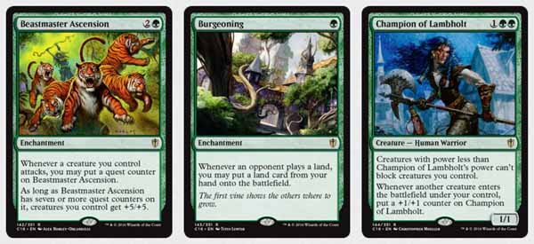 Magic the Gathering Adventures: Commander 2016: Green