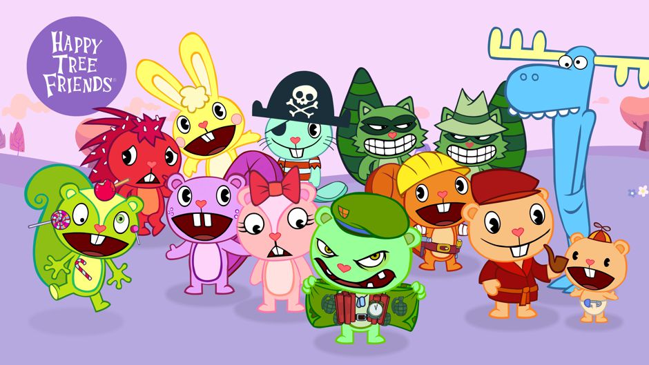 Happy tree friends рисунки