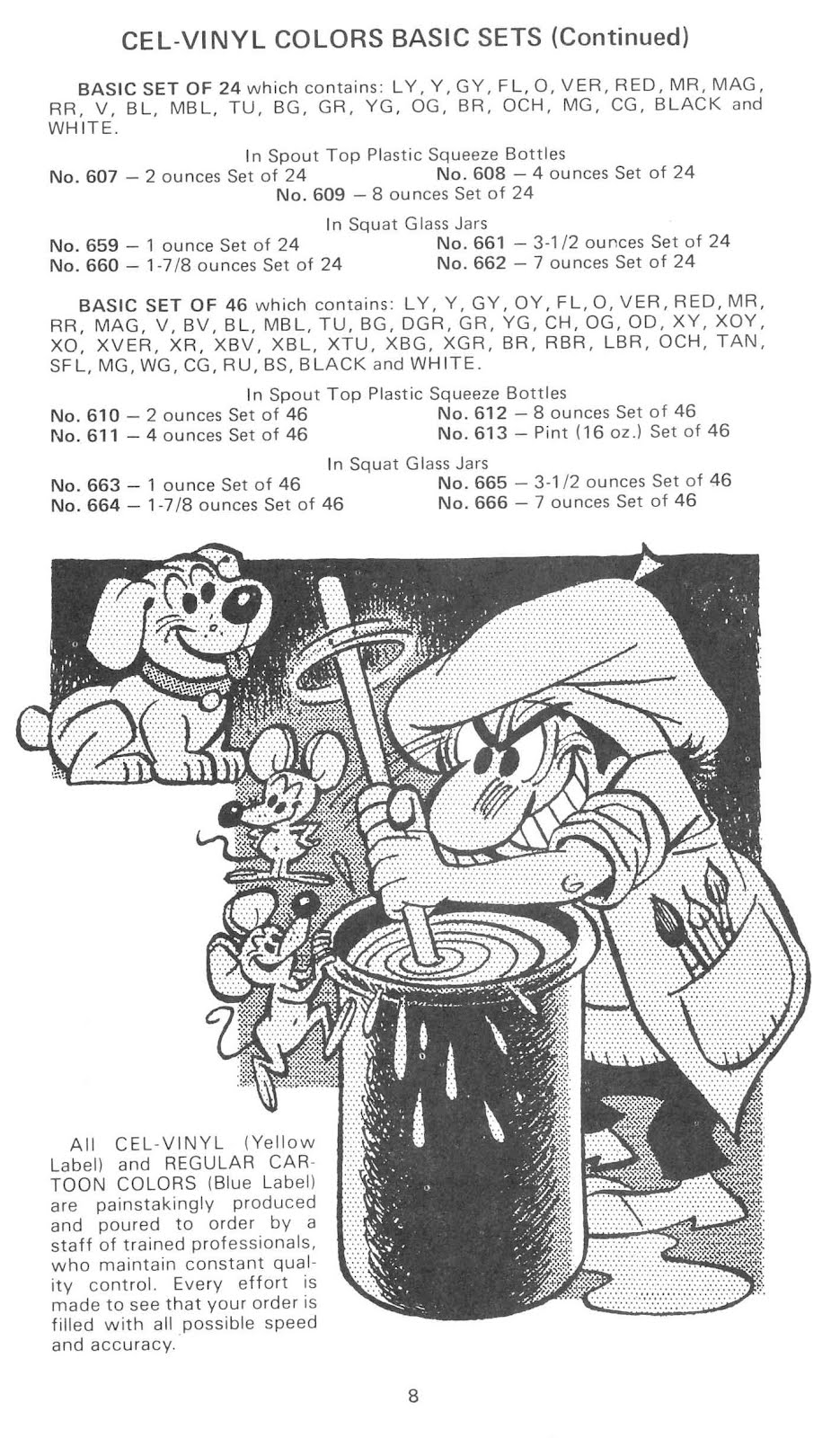 Studio Toledo: The Cartoon Colour Company Catalog (cir. mid-1990's)