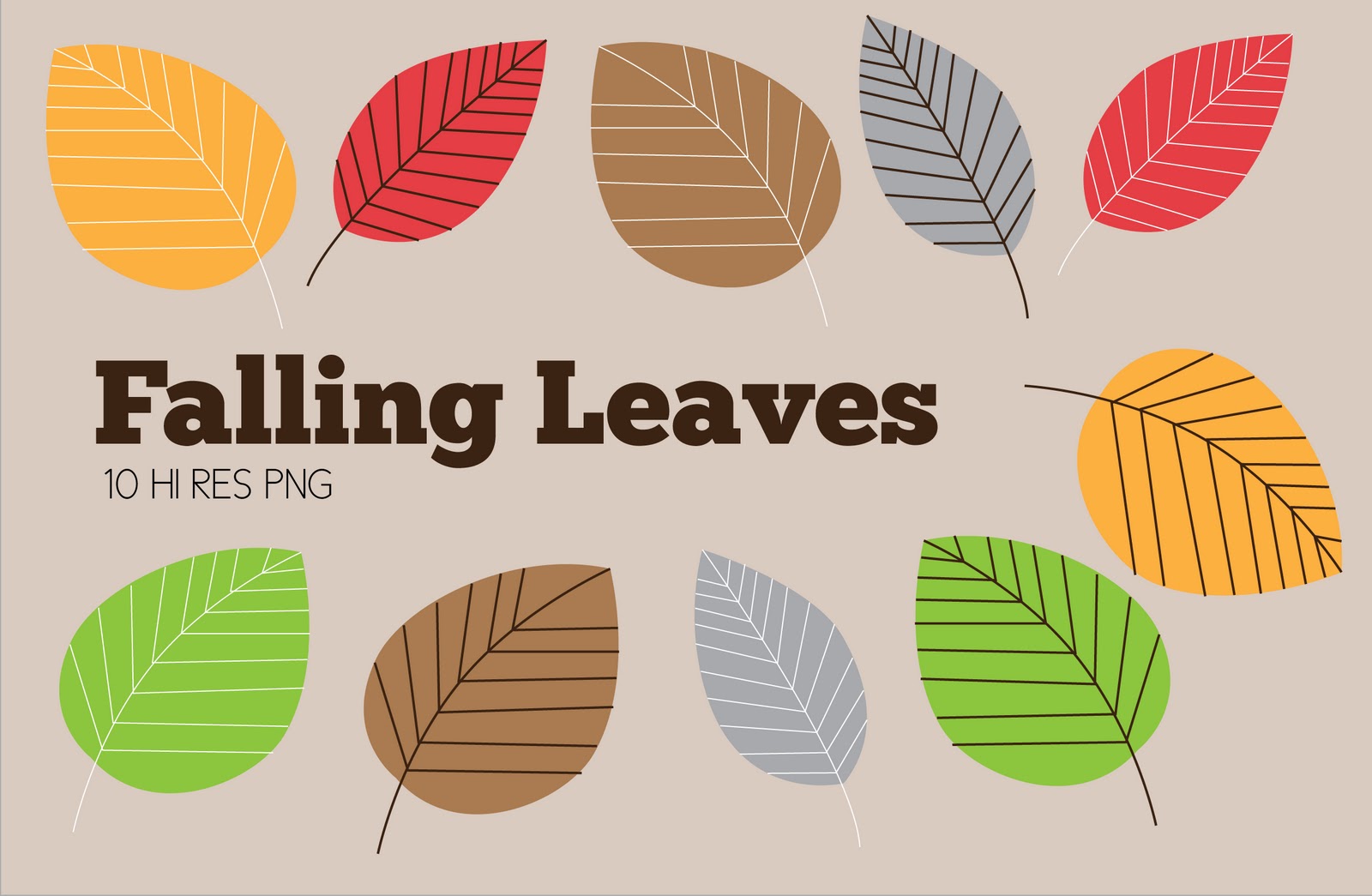 cloudstreetlab: FREE Falling Leaves Clip Art