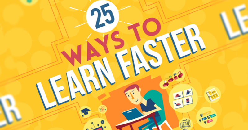 ChristopherVanBuren: 25 Ways to Learn Faster (Infographic)