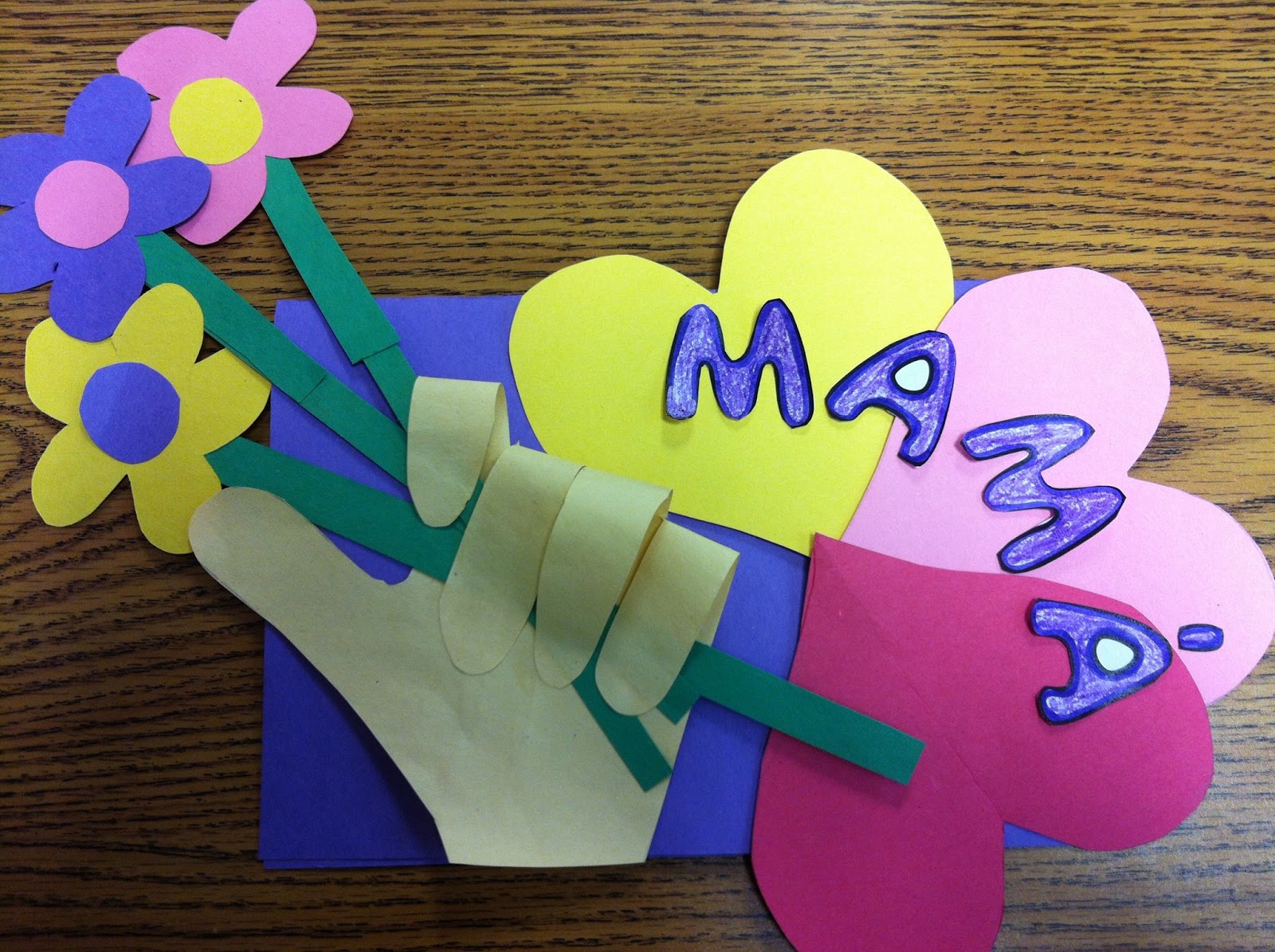 B is for Bilingual: Mother's Day Card