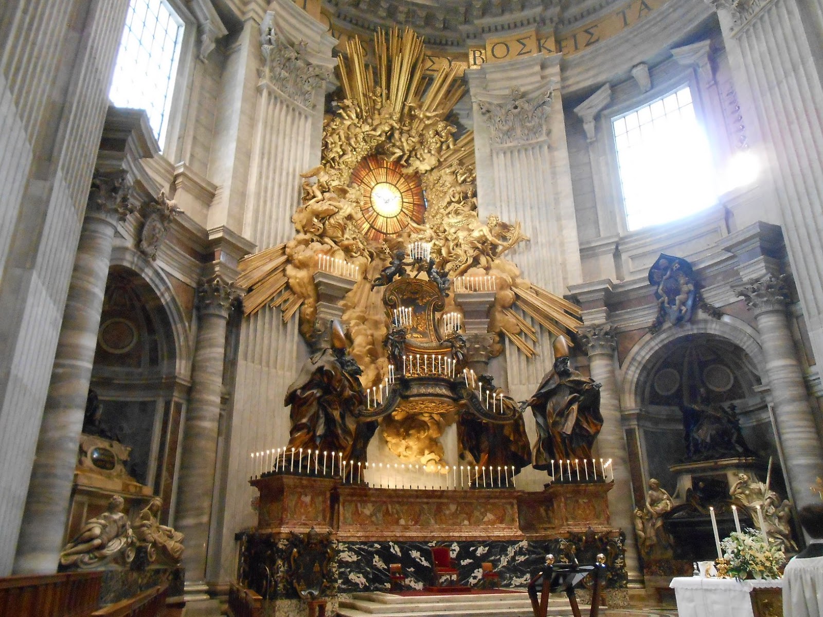 New Liturgical Movement: Decorations of the Vatican Basilica on the ...