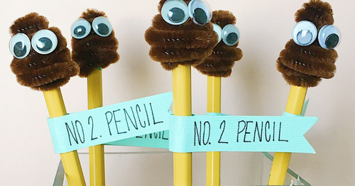 DIY in the Forest: NO. 2 POO PENCIL TOPPER