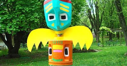 Home Confetti: DIY TOTEM POLE