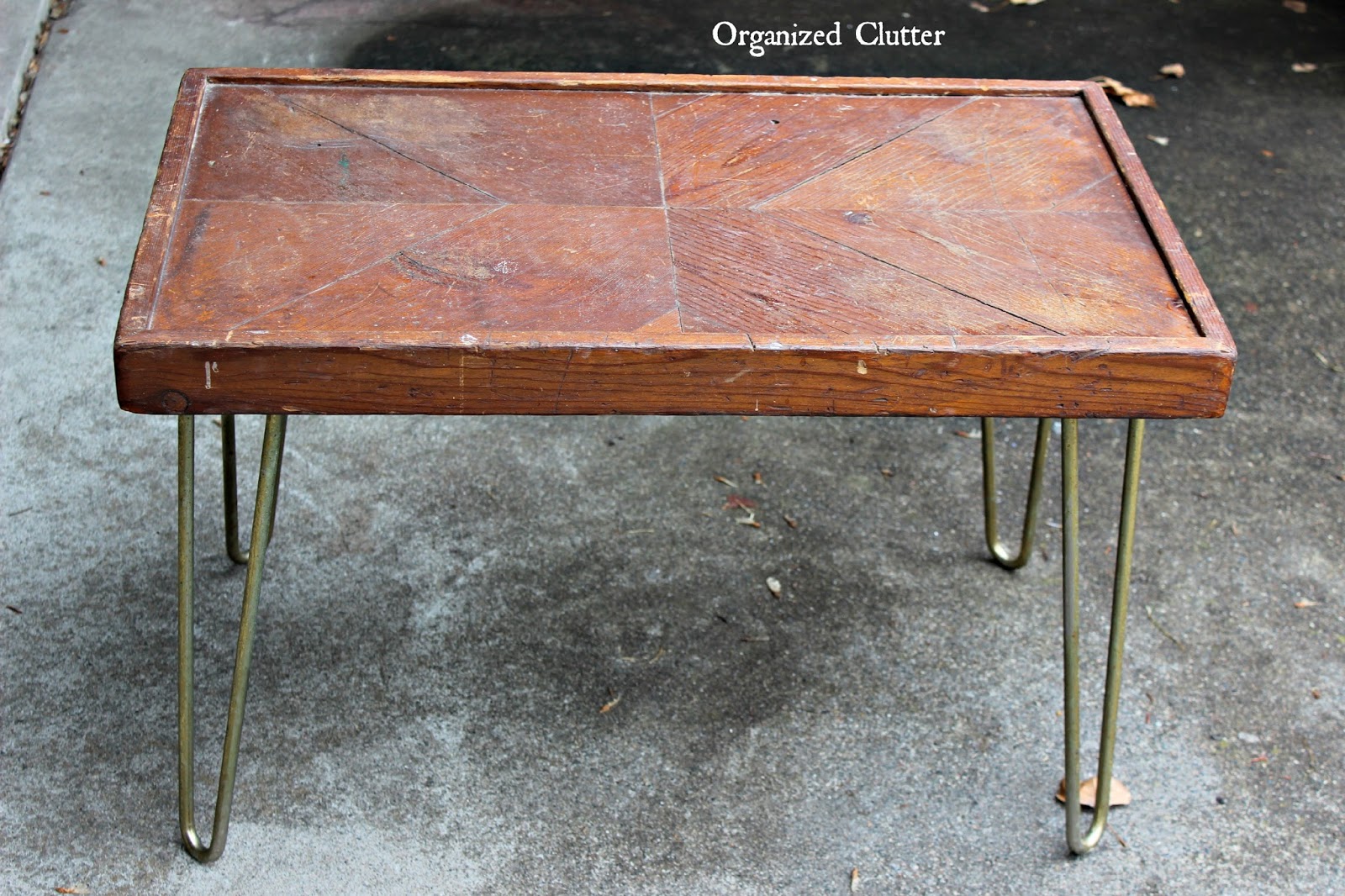 A Coffee Themed Coffee Table - Organized Clutter