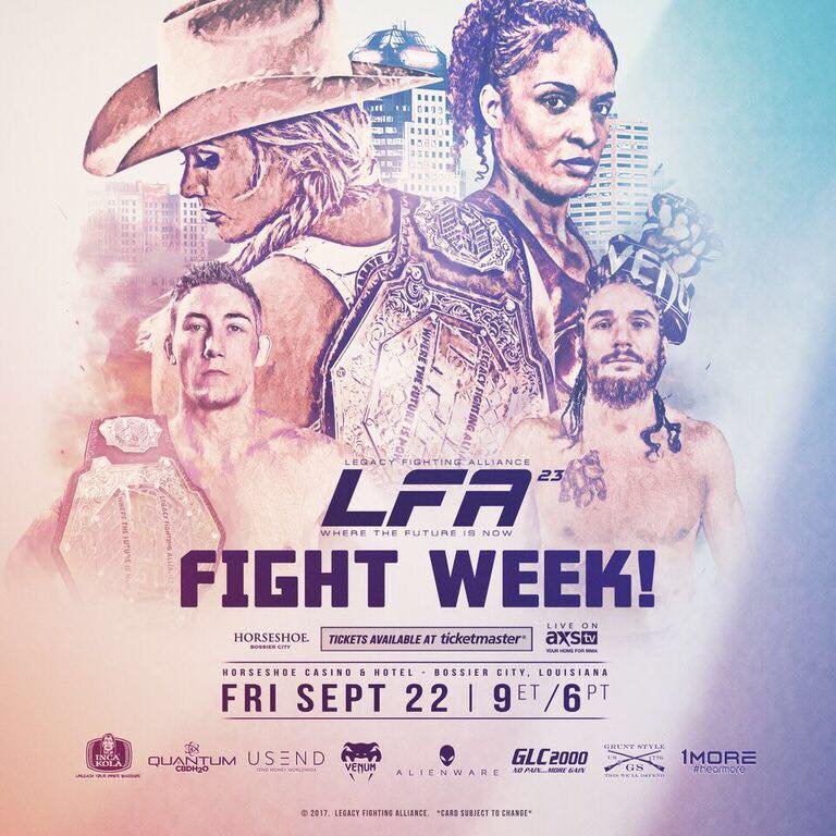 Andrea Lee Defends her LFA Title Against Jamie Thorton Tomorrow - BABES ...