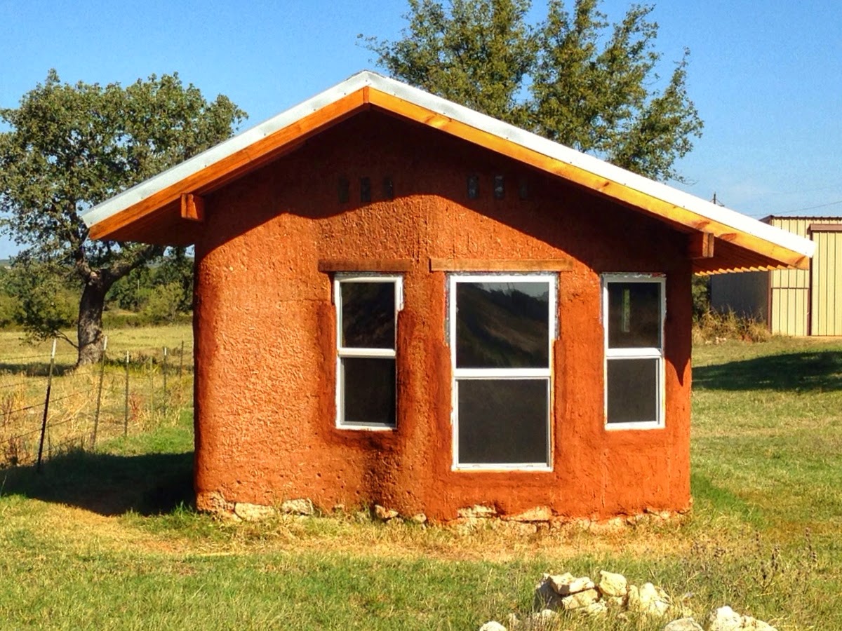 Tiny Cob Cottage: Windows