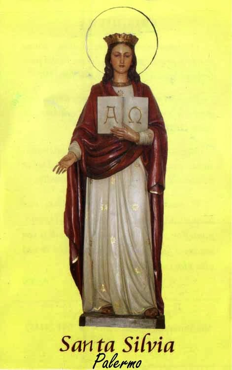 Santos de Dios: 03 Noviembre: Santa Silvia de Constantinopla