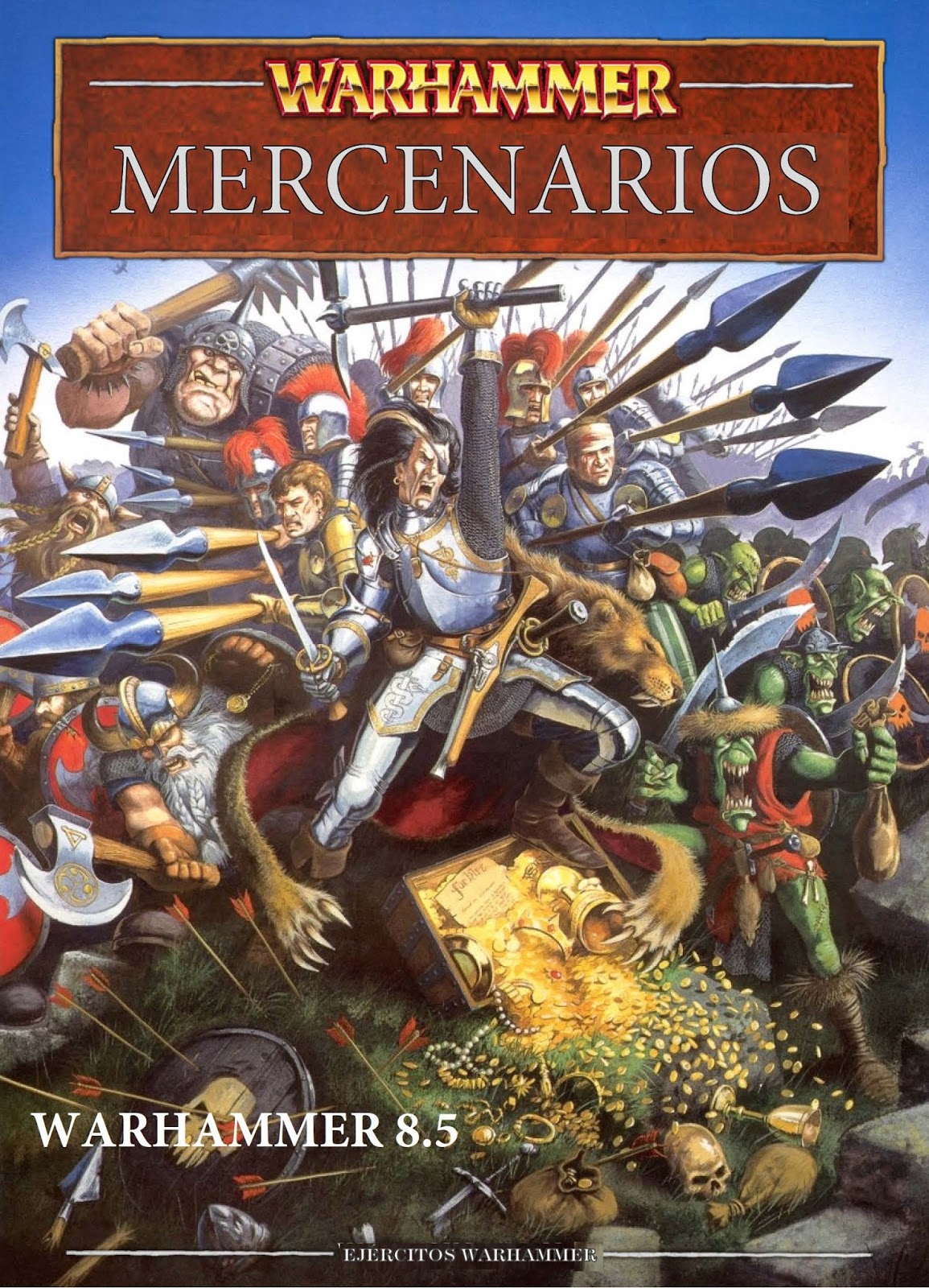 WARHAMMER 8.5: Libro Mercenarios