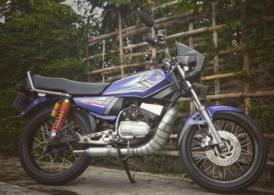 Gambar Motor RX King Biru - Hobi RX-King