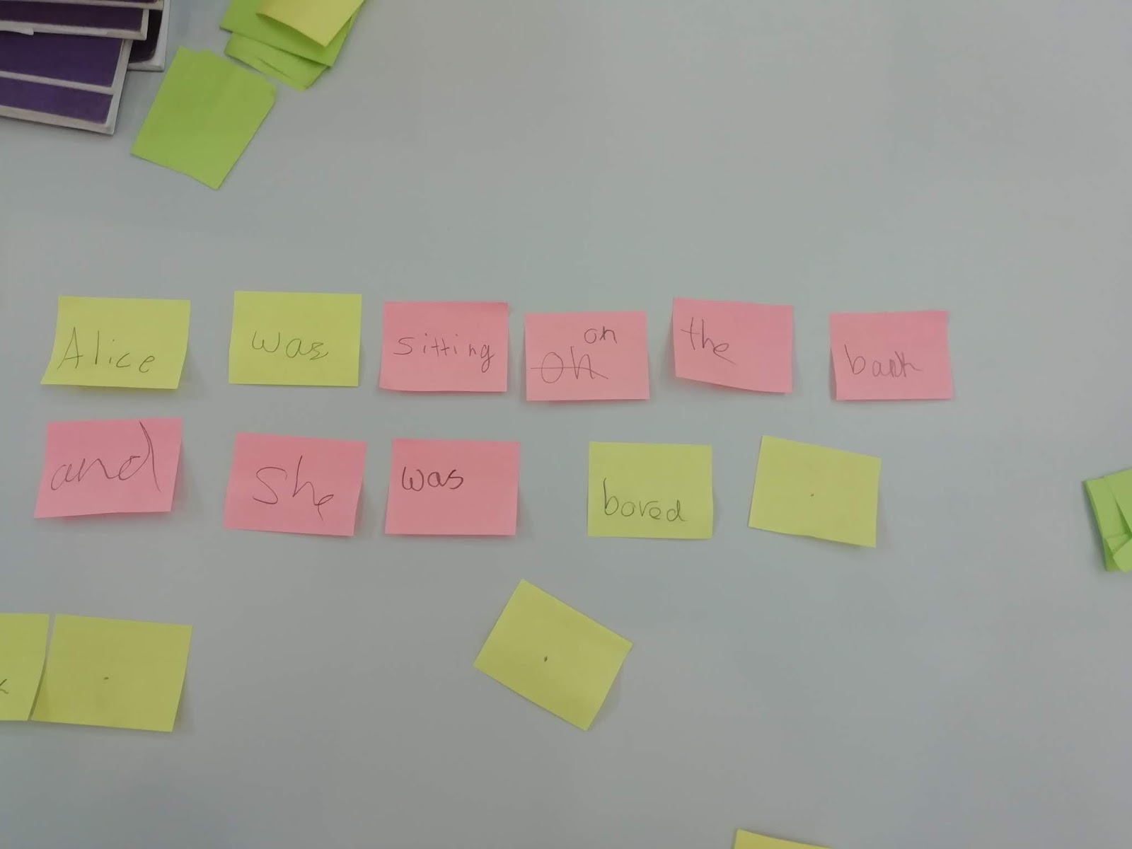 Building Sticky Note Sentences |Aidan Severs - An Education Blog