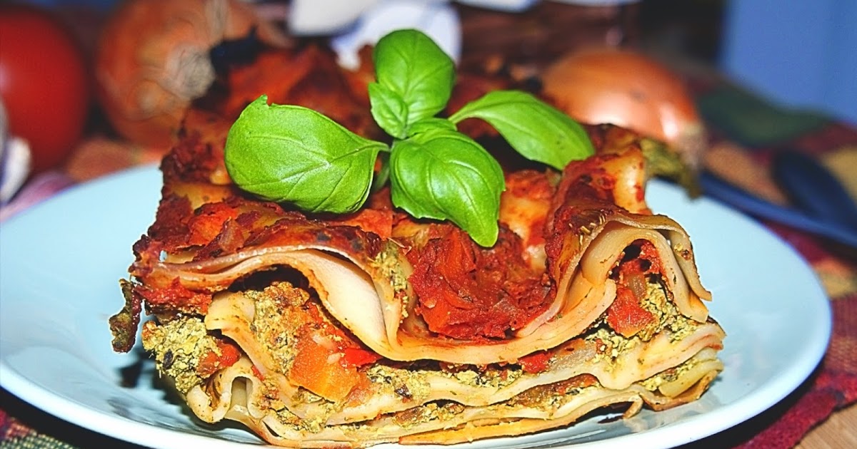 Roślinna : Wegańska lazania