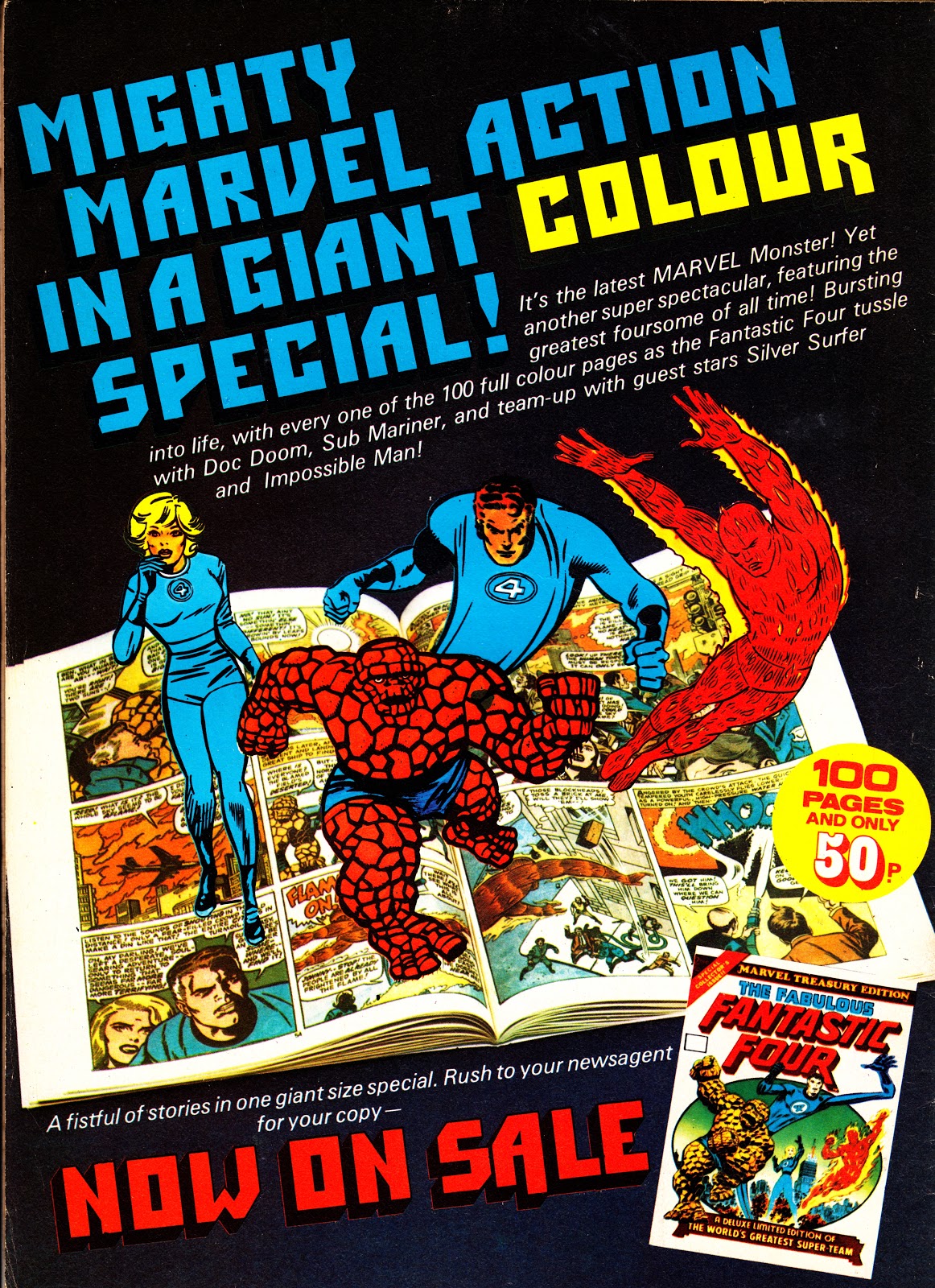 STARLOGGED - GEEK MEDIA AGAIN: 1974: MARVEL TREASURY EDITIONS - MARVEL ...