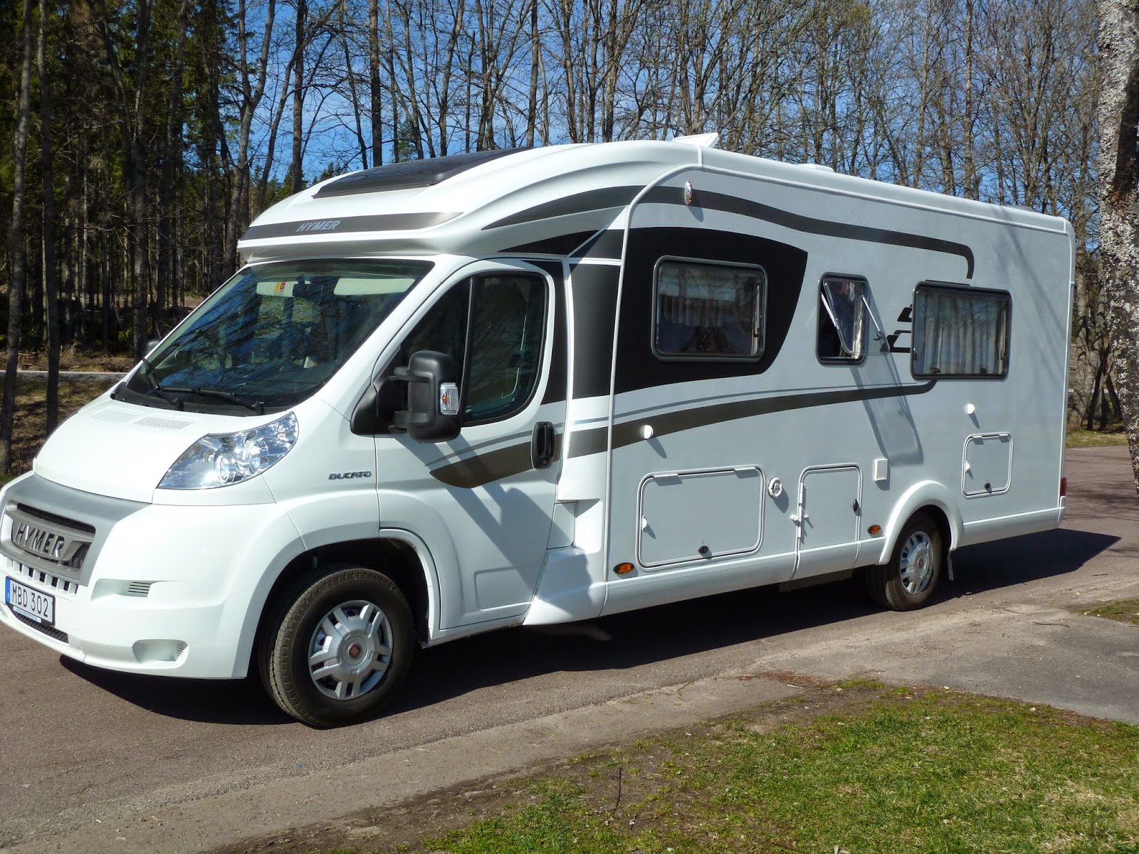 Resor med husbil: Ny husbil och resa till Stockholm