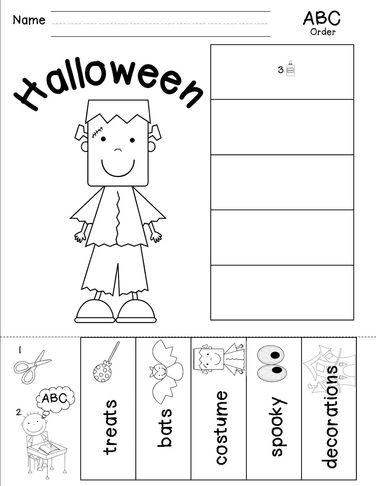 Halloween Linky & Freebie | Teacher to the Core