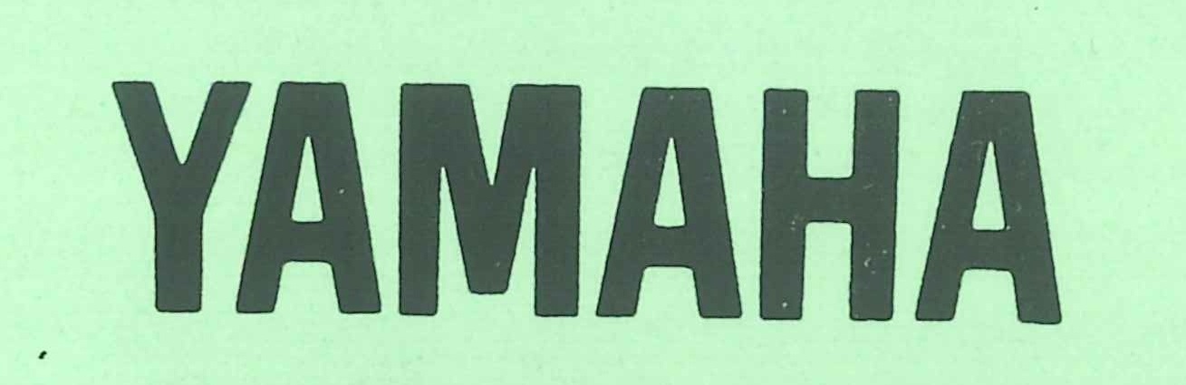 SS-30M: The Fonts Of SS30 And YAMAHA