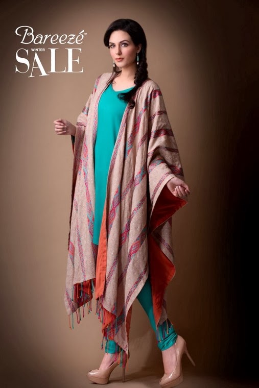 Bareeze Winter Sale Collection 2013-14 | Dazzling Print and Beautiful ...