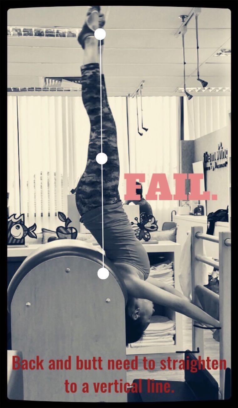 Faerie Tales: An Assisted Pilates Shoulder Stand