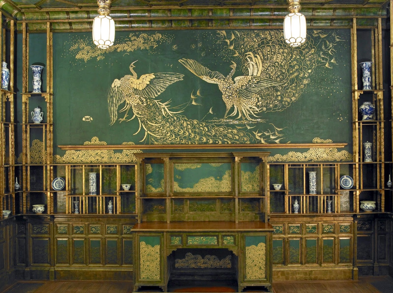 El Poder del Arte: The Peacock Room, obra de Whistler