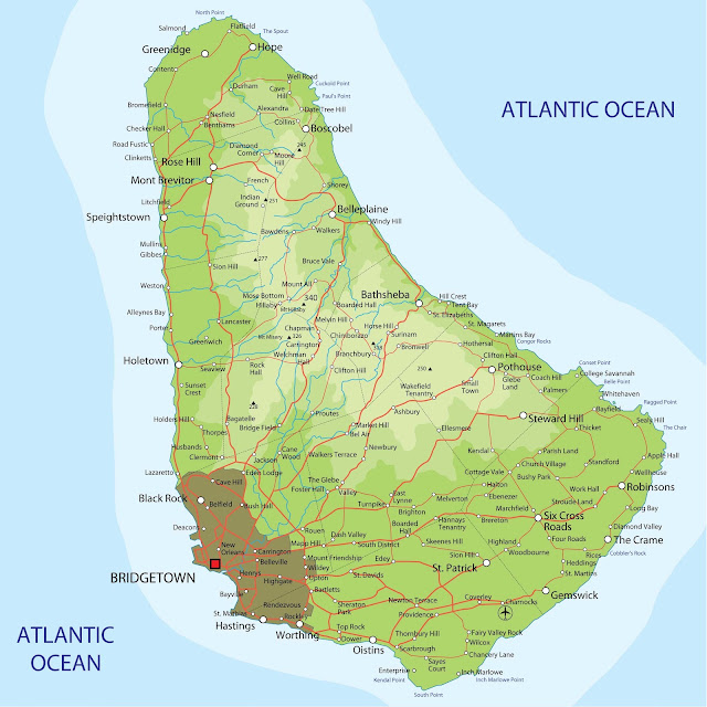 MAPAS DE BARBADOS