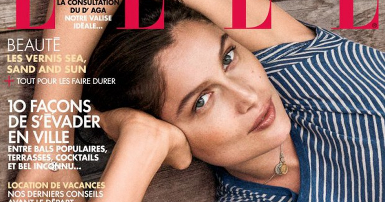SNEAK PEEK : Laetitia Casta Covers "Elle"