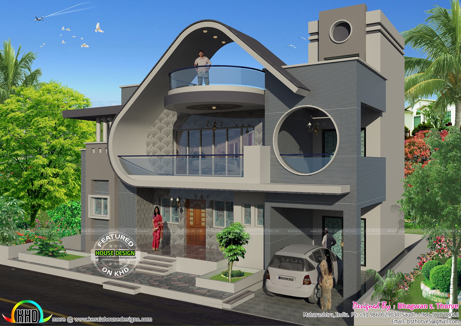 Vertical Homes Ultra Modern Architecture