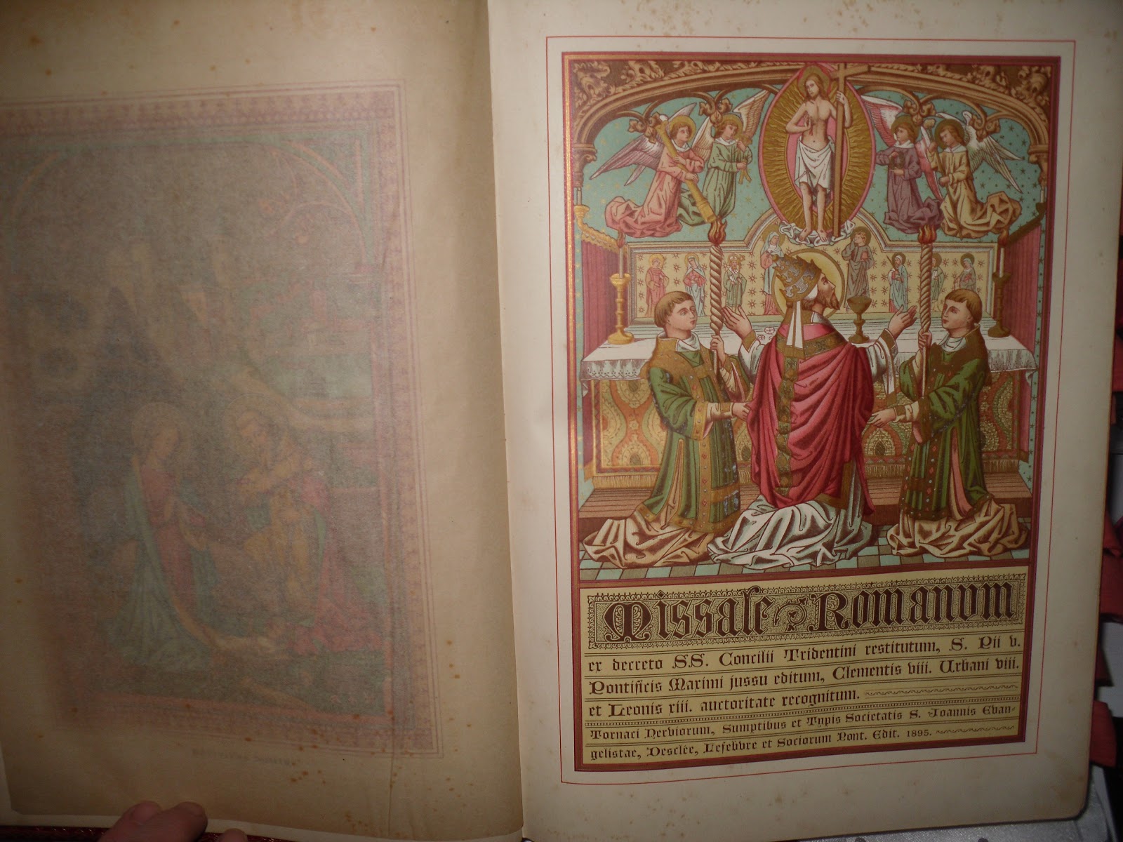 les missels de marie: MISSALE ROMANUM souvenir de reconnaissance 1895