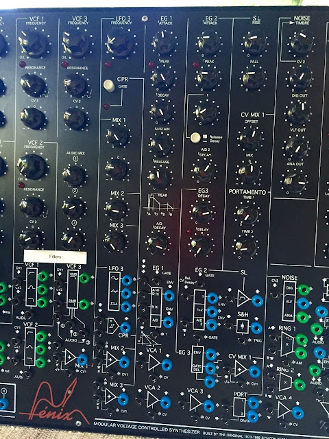 MATRIXSYNTH: Pristine Synton Fenix Modular Synthesizer