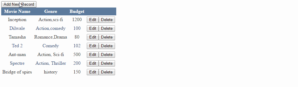 Add row in asp.net Gridview on button click using C# and vb.net ... Add row in asp.net Gridview on button click using C# and vb.net ...