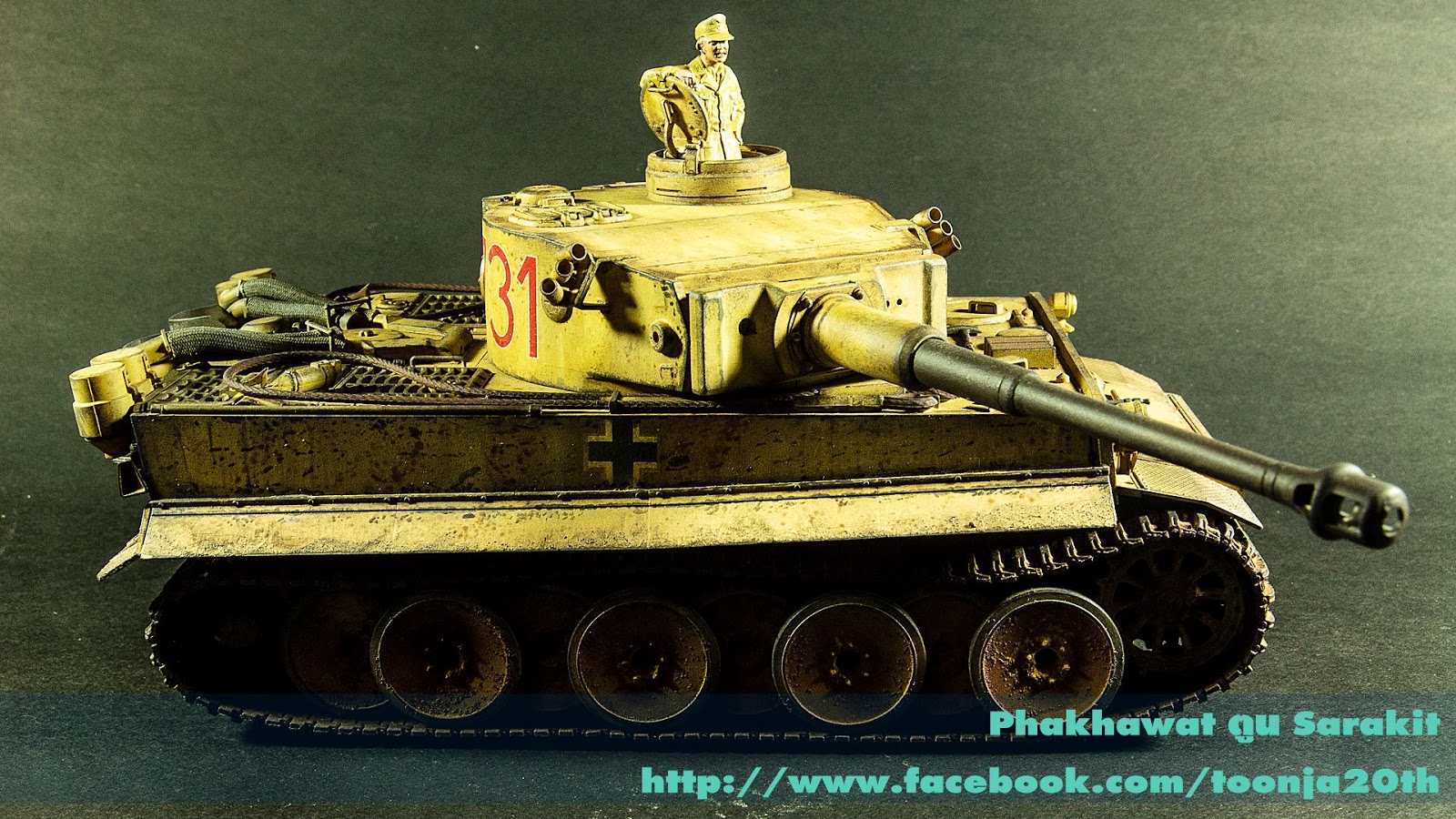 TJ606 Studios: 1/35 German Tiger I Initial Production Tamiya