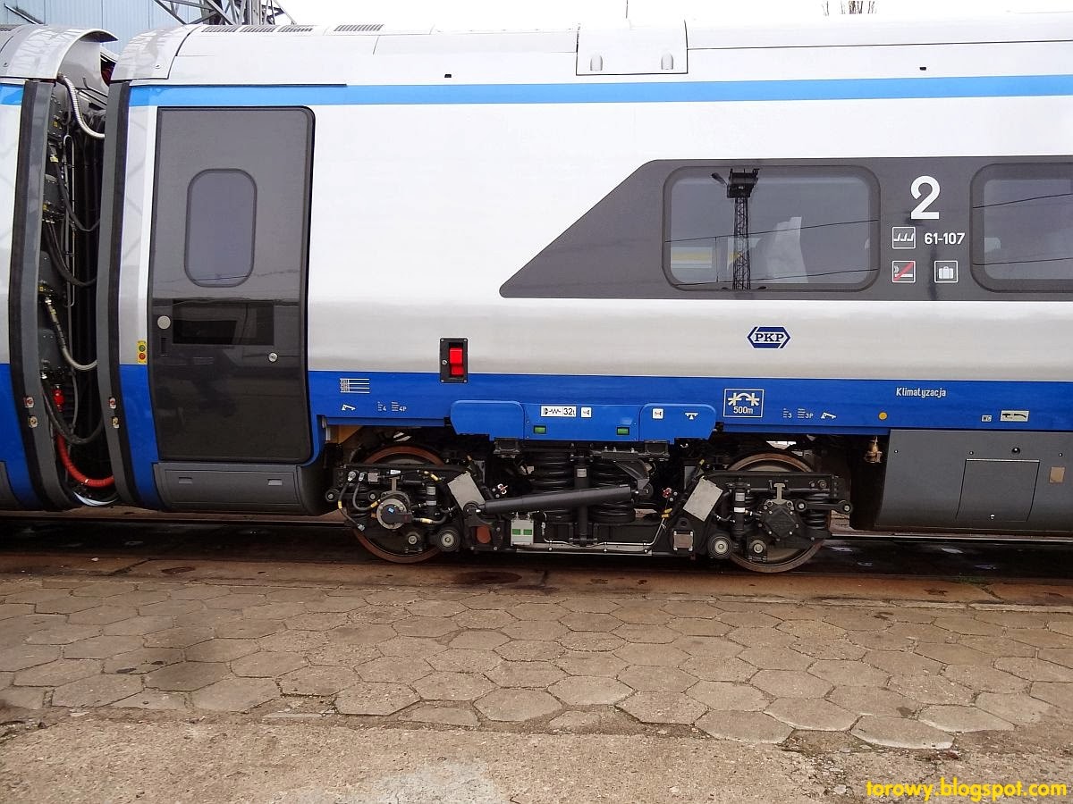 Polskie "Pendolino" ED250-001 i ED250-002 na Olszynce. | Torowy