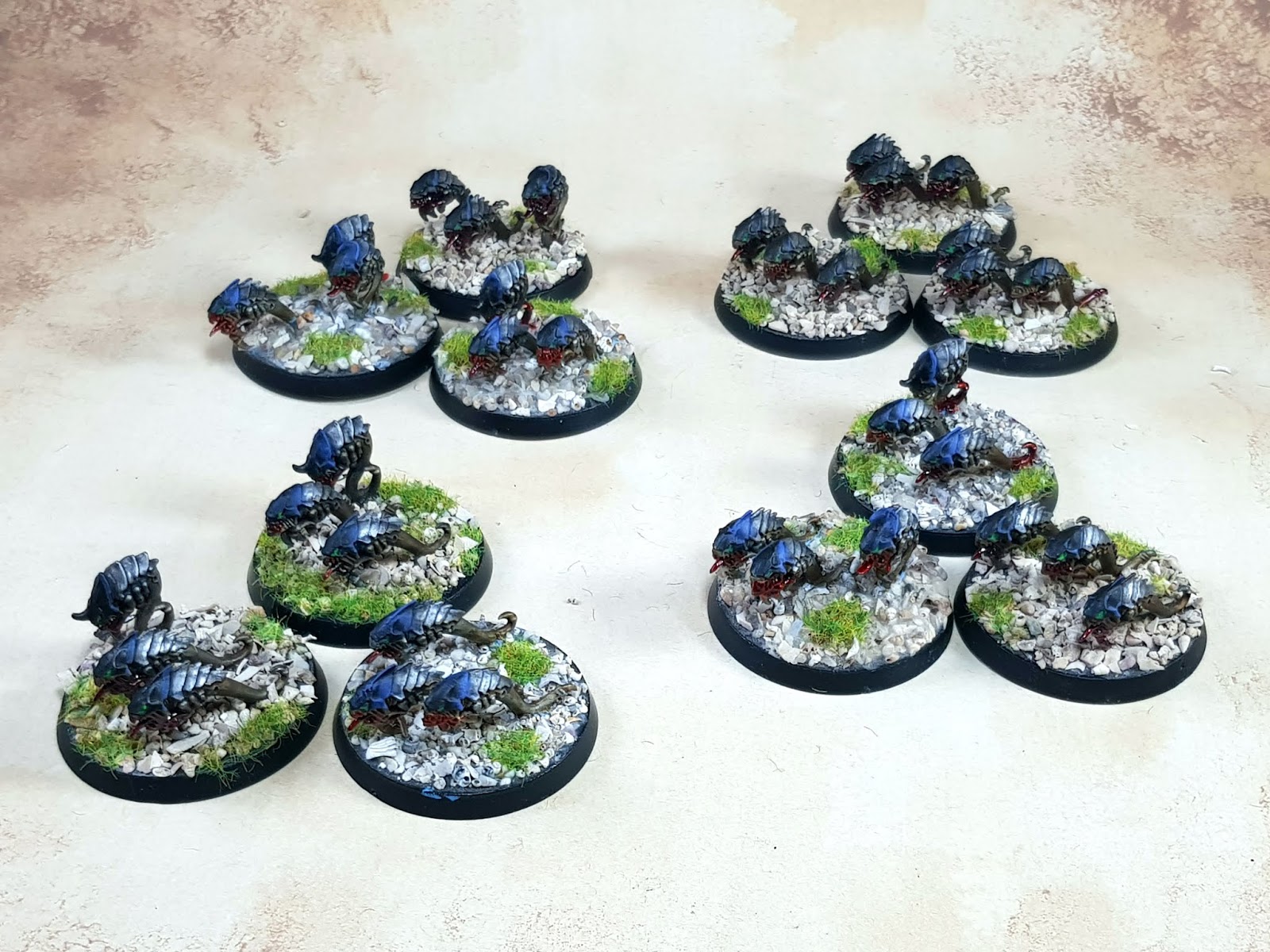 Old School Gaming: Tyranids: Ripper Swarms TO-DONE!