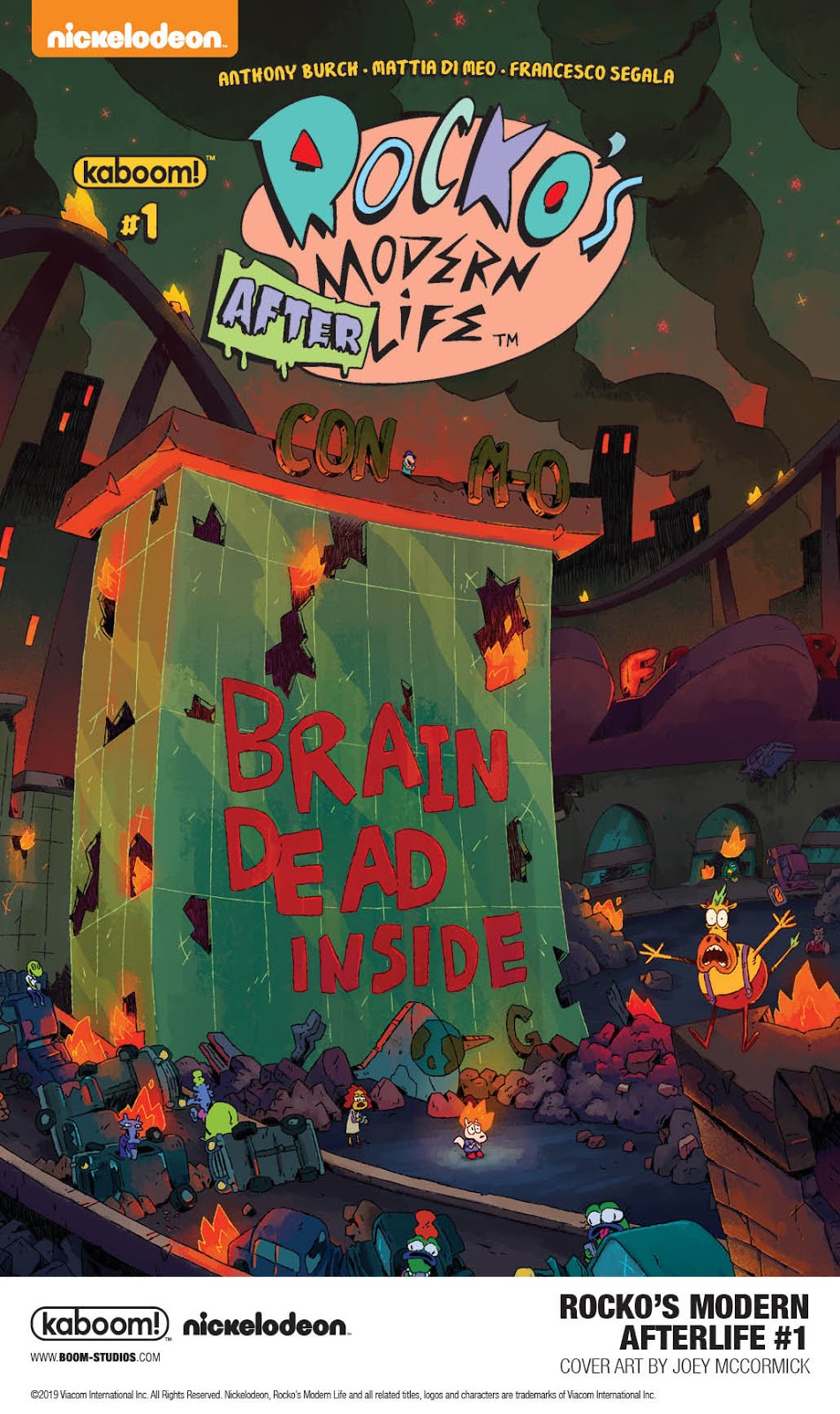 NickALive!: Preview: First Look at ‘Rocko’s Modern Afterlife’ from BOOM ...