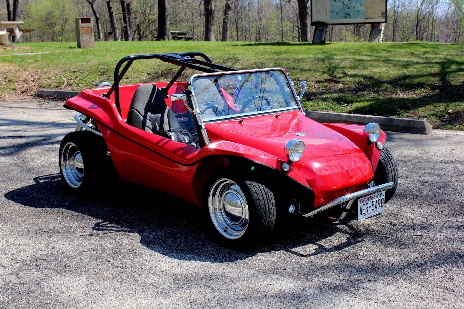 The Tinkers Workshop: Dune Buggy Wind Deflectors Project Is Completed!
