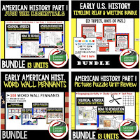 AMERICAN HISTORY COLONIALISM TO RECONSTRUCTION GROWING MEGA BUNDLE ...
