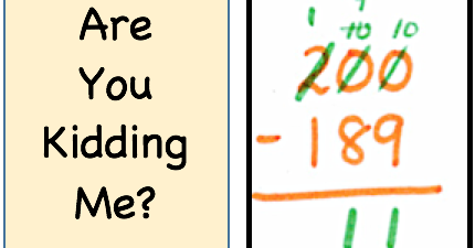 love2learn2day: Standard Algorithm For Subtraction: Sometimes Yes ...