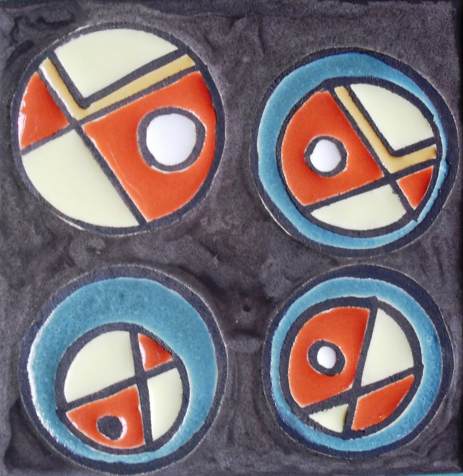 Azulejos con Arte: azulejos artesanales decorados 10x10cm