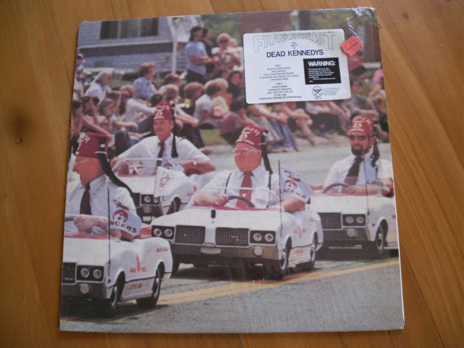 Totality: Dead Kennedys - Frankenchrist 12"